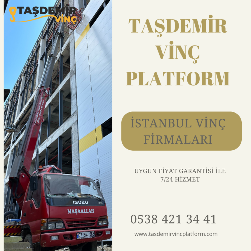 İstanbul Vinç Firmalari - Taşdemir Vinç